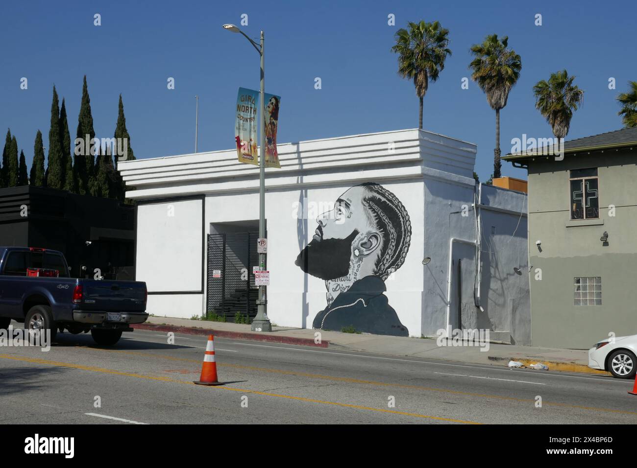 Los Angeles, California, USA 30th April 2024 Rapper Nipsey Hustle ...