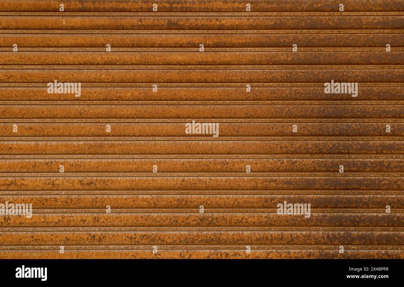 Rust, metal and roller door for garage, construction and old for water ...