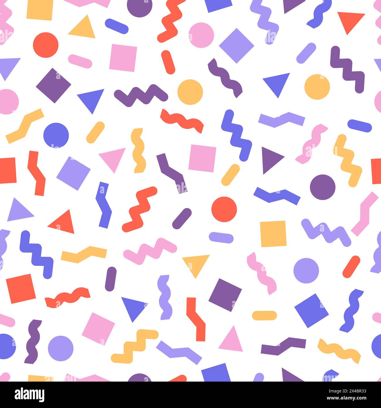 Seamless primitive geometric patterns for tissue and postcards. Trendy ...