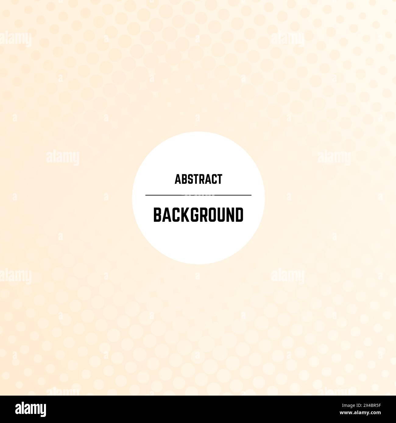 Abstract monochrome background with dots, halftone effect and circle in ...