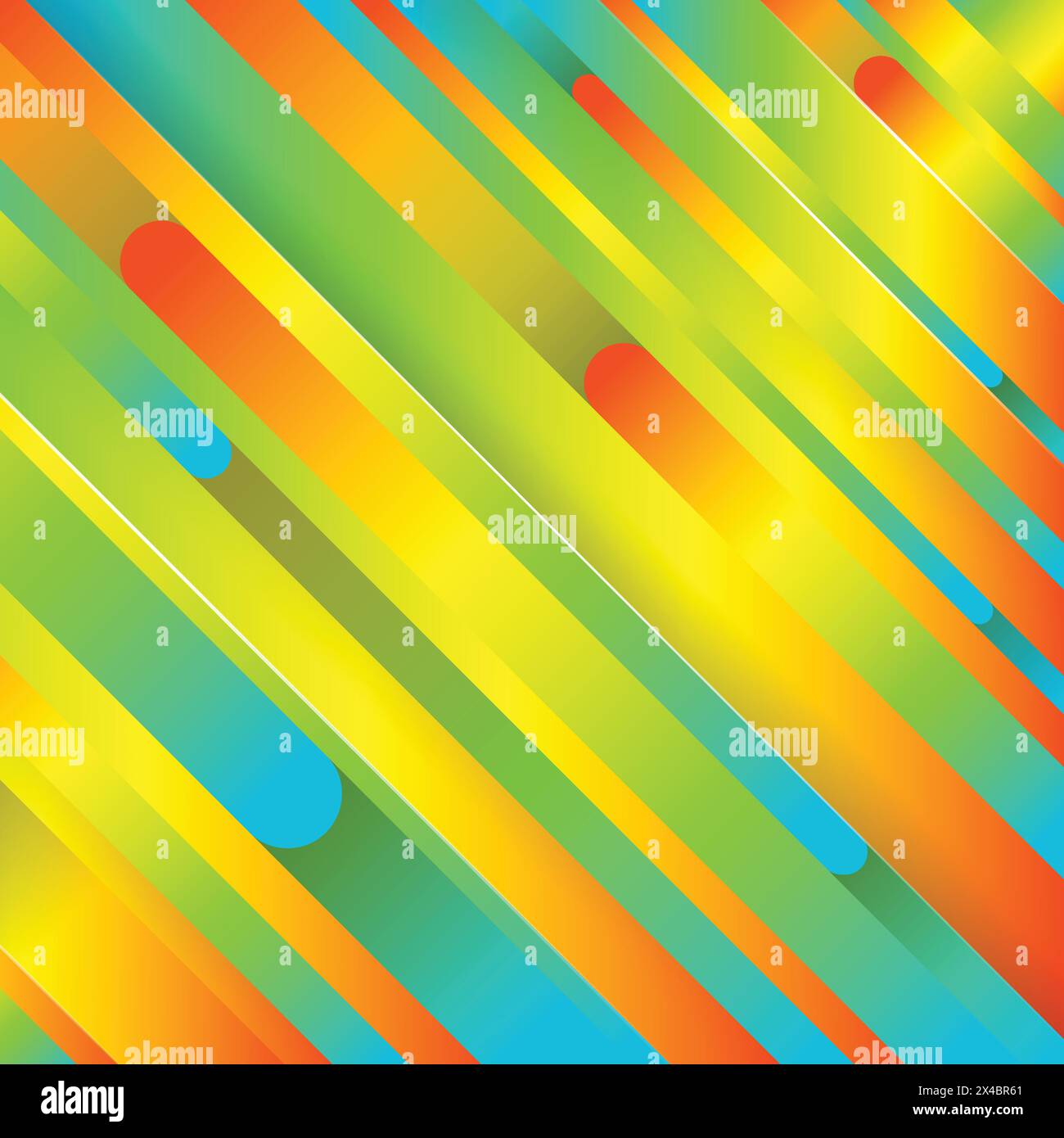 Trendy geometric colorful background with abstract lines. Card design ...