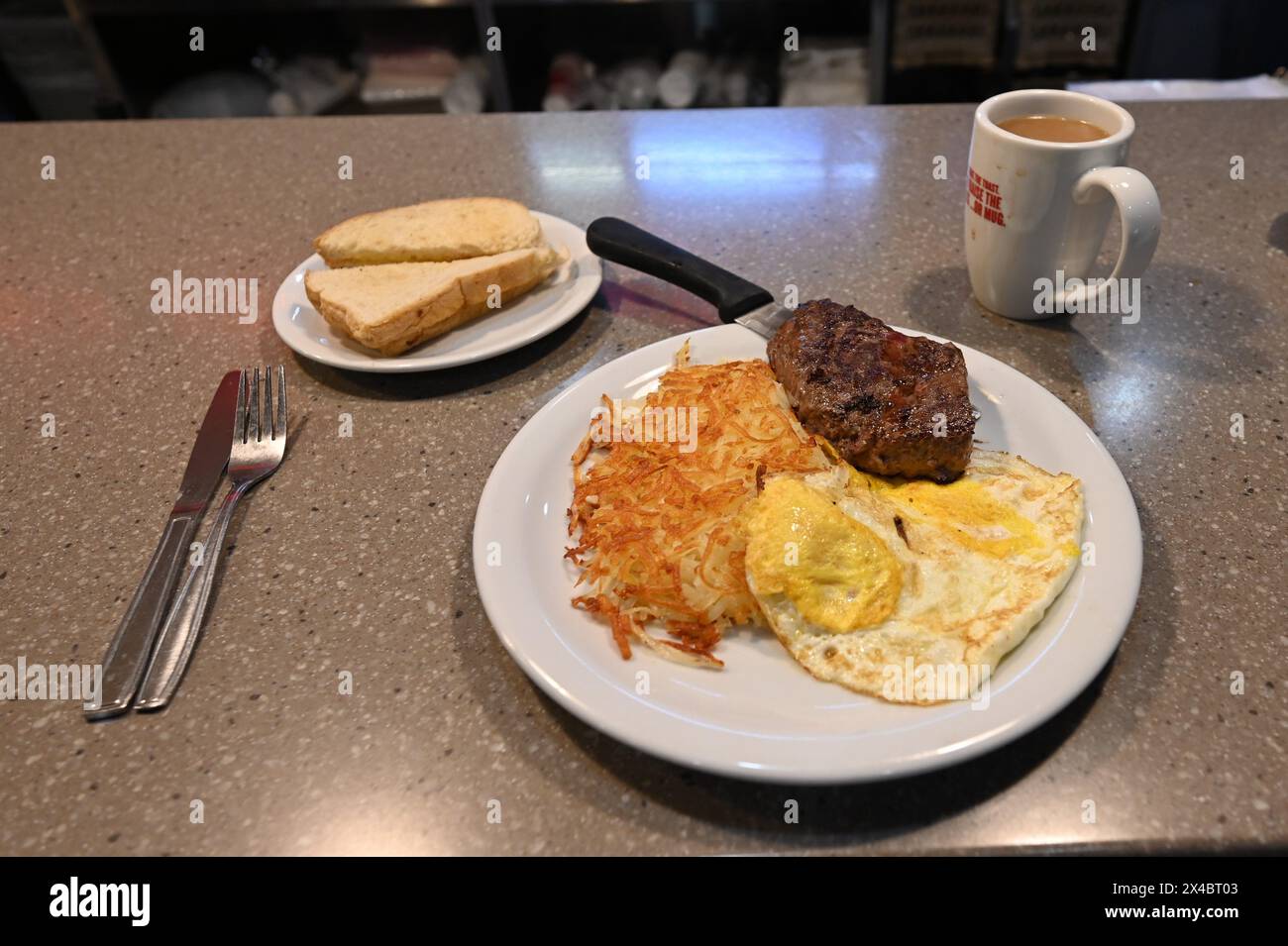 Breakfast in America Stock Photo - Alamy