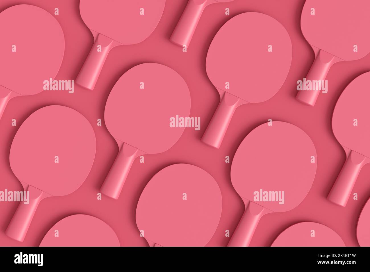 Pair ping pong rackets for table tennis with ball isolated on ...