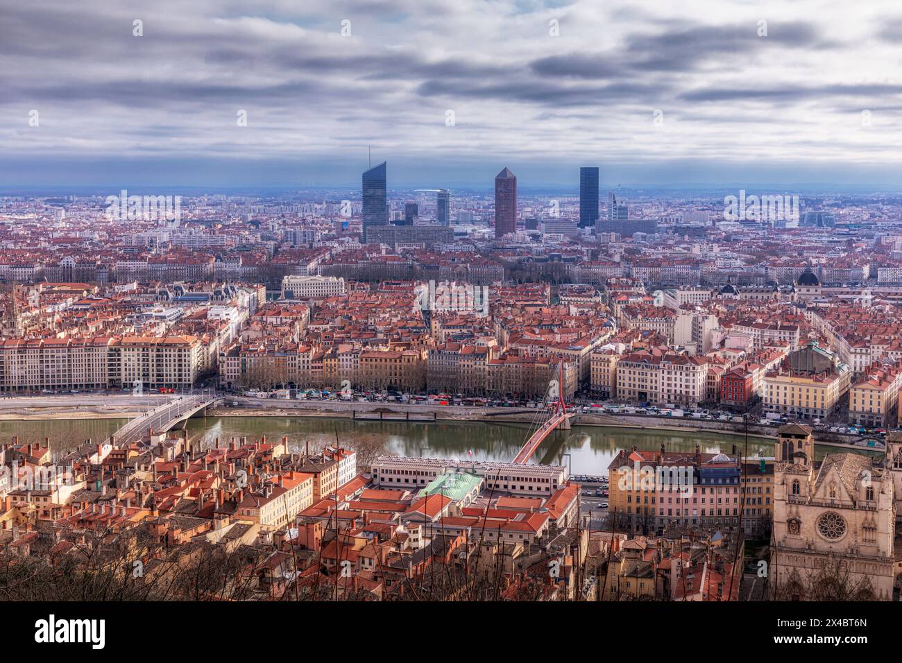 Lyon skyline hi-res stock photography and images - Alamy