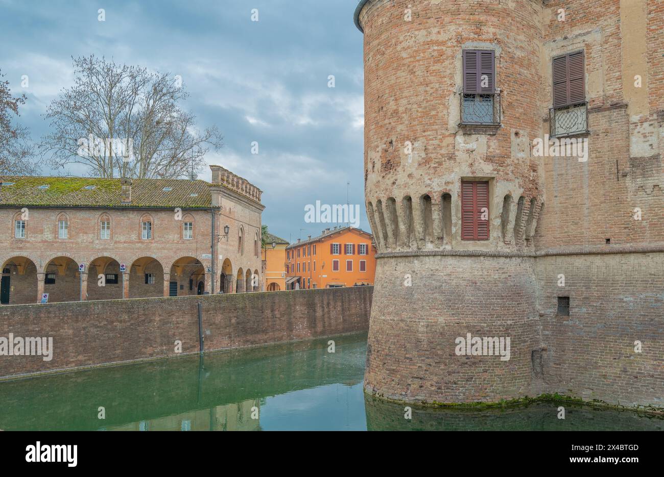 Fontanellato, Italy - February 25, 2023: Detail of the Sanvitale ...