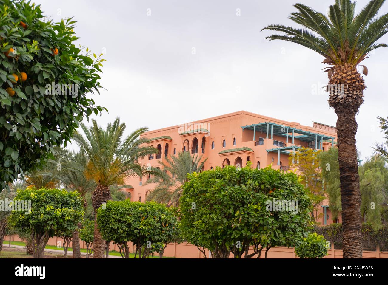Authentic details traditional Moroccan architecture, parts ancient ...
