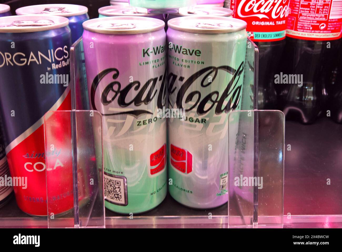 Coca-Cola Zero, K-Wave - Limited Edition in der Dose. Koffeinhaltiges ...