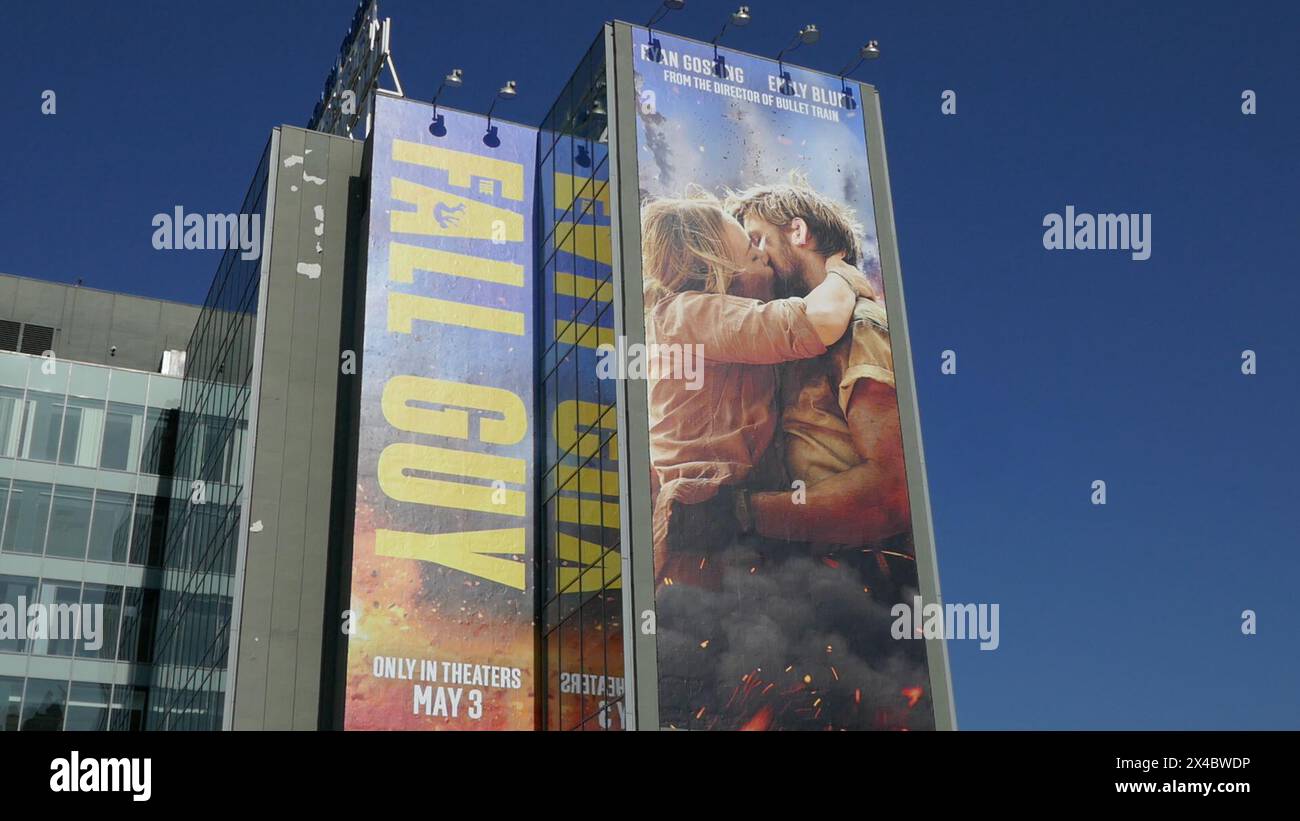 Los Angeles, California, USA 30th April 2024 The Fall Guy Billboard ...