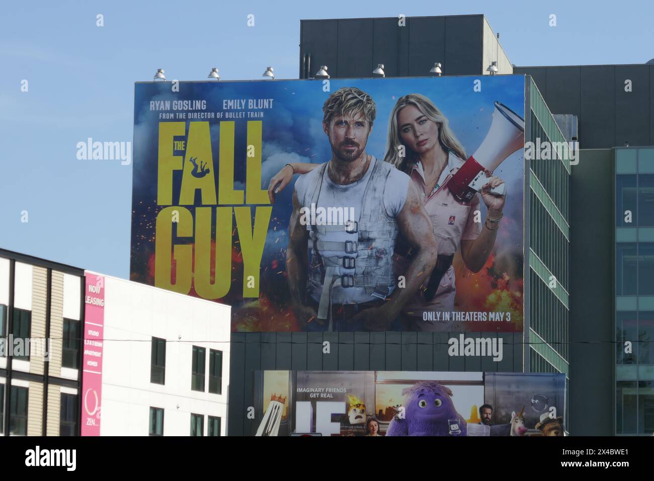 Los Angeles, California, USA 30th April 2024 The Fall Guy Billboard ...