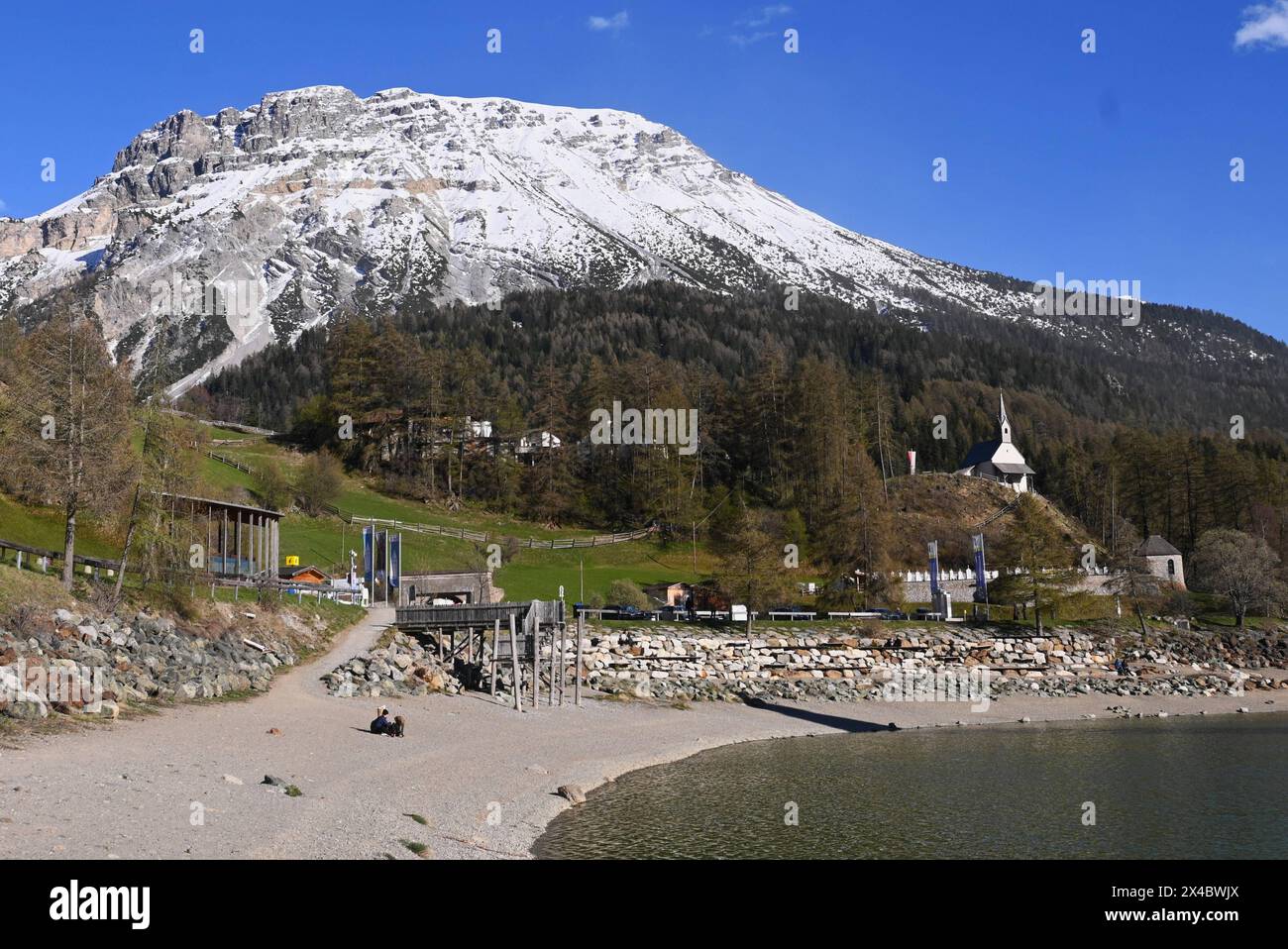 Graun im Vinschgau, Italien. Südtirol- und Italien-Urlauber kennen das ...
