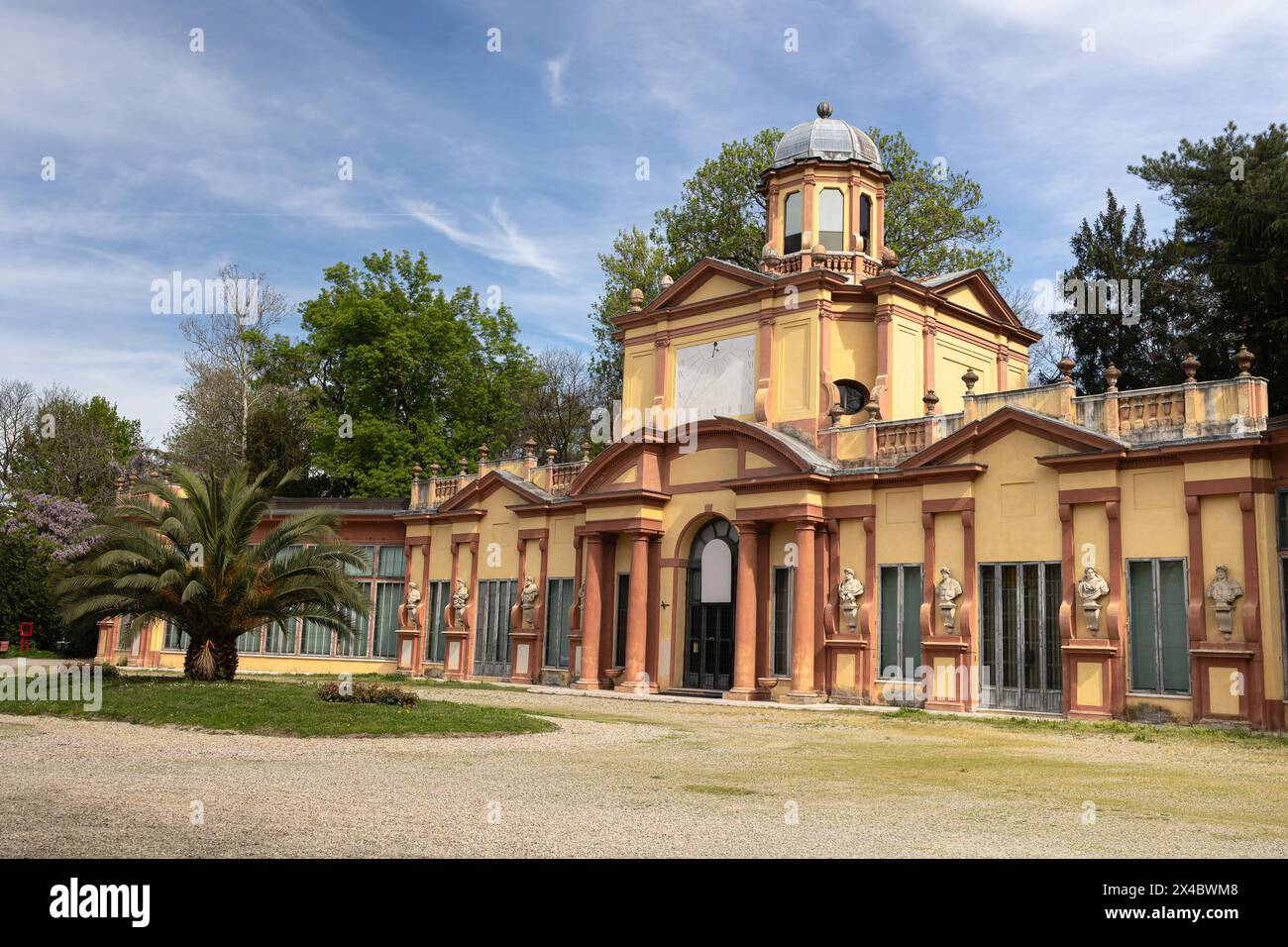 Historical Building inside Ducal Estense Garden Park in Modena, Italy ...