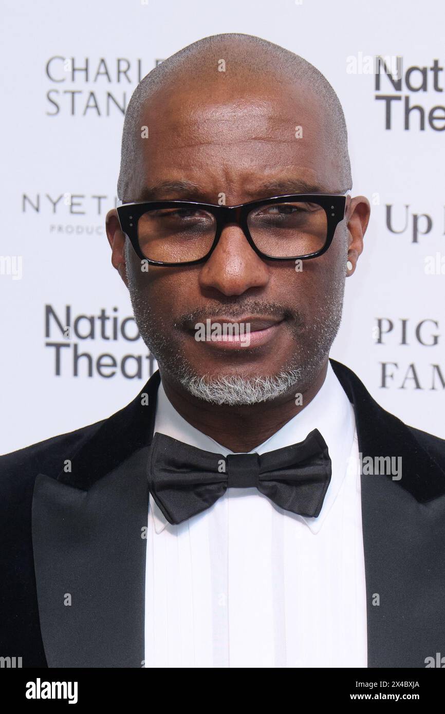London, UK . 1 May, 2024 . Clint Dyer pictured at the National Theatre ...