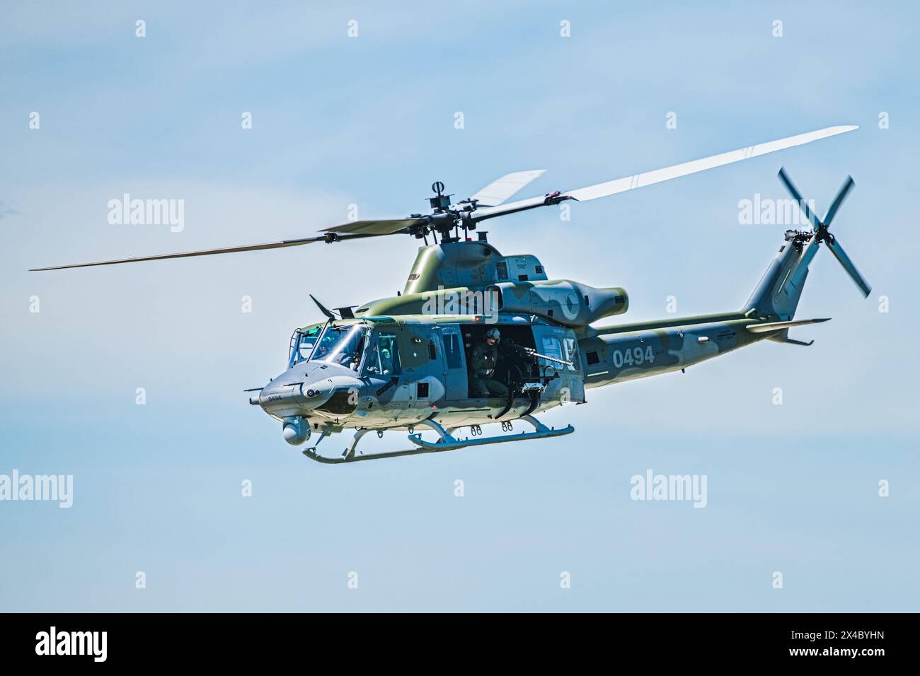Helicopter Bell UH-1Y Venom at the 22nd Helicopter Air Base open day ...