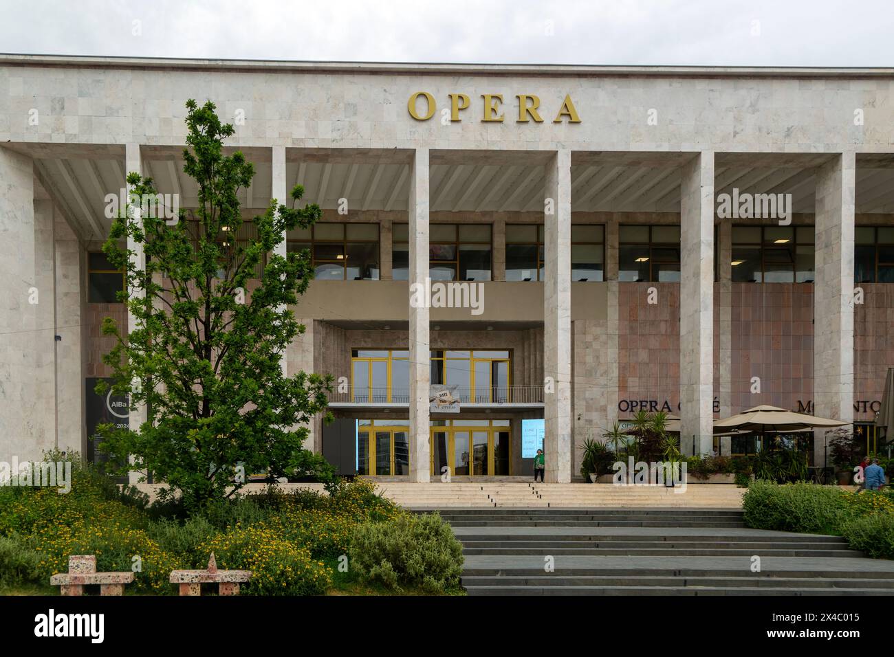 National Theatre of Opera and Ballet of Albania building, Skanderbeg ...