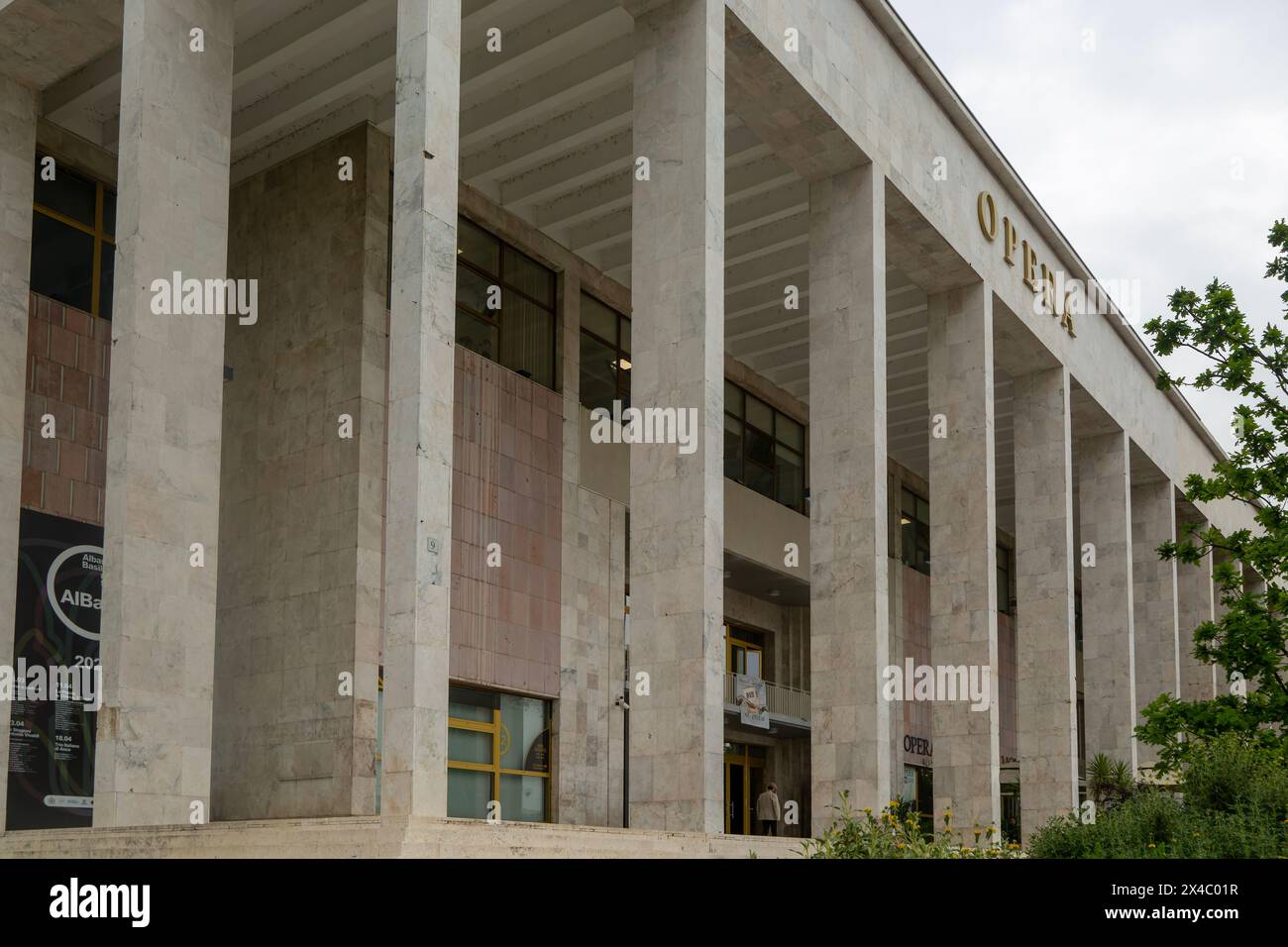 National Theatre of Opera and Ballet of Albania building, Skanderbeg ...