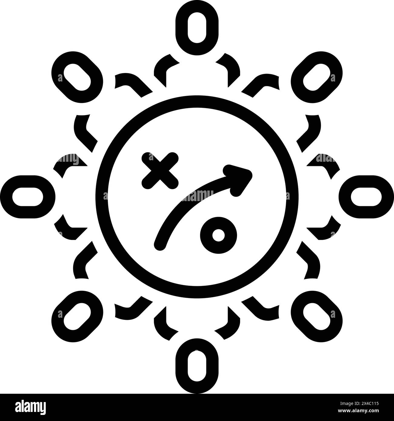 Icon for strategy, collaborative Stock Vector Image & Art - Alamy