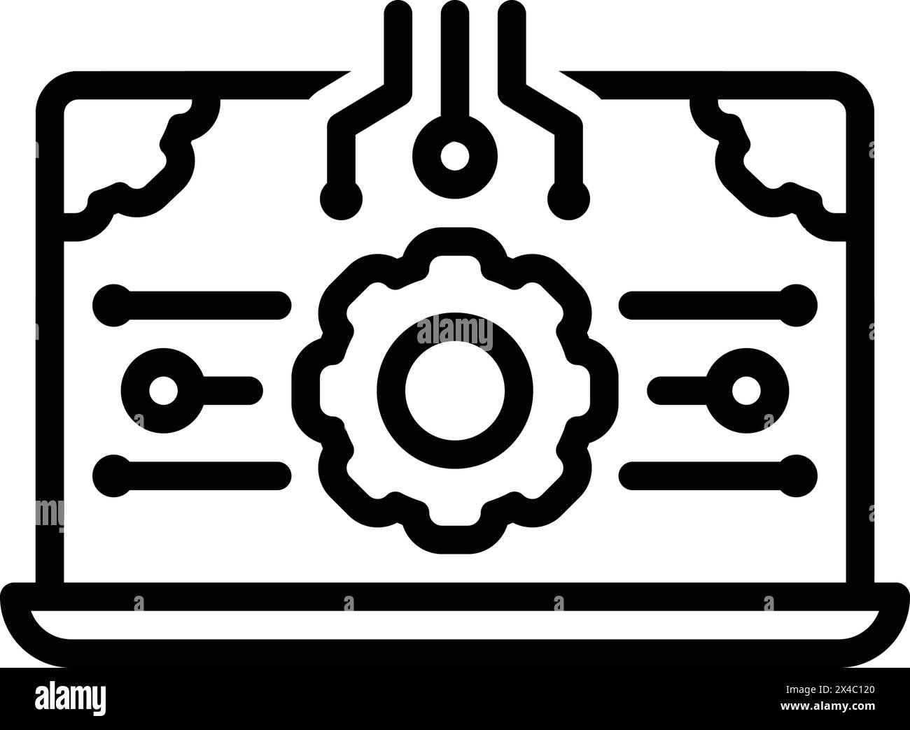 Configure software Stock Vector Images - Alamy