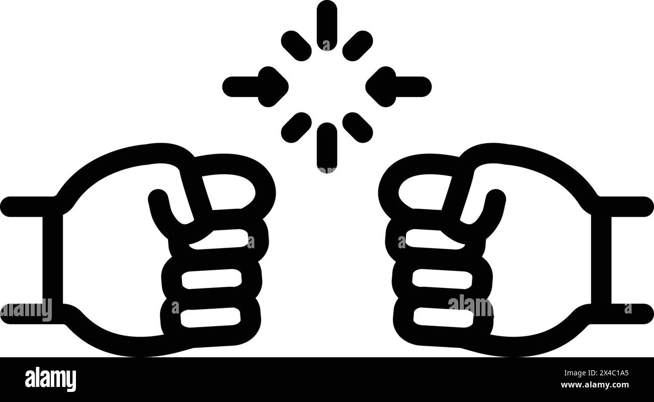 Icon for conflict resolution, conflict Stock Vector Image & Art - Alamy