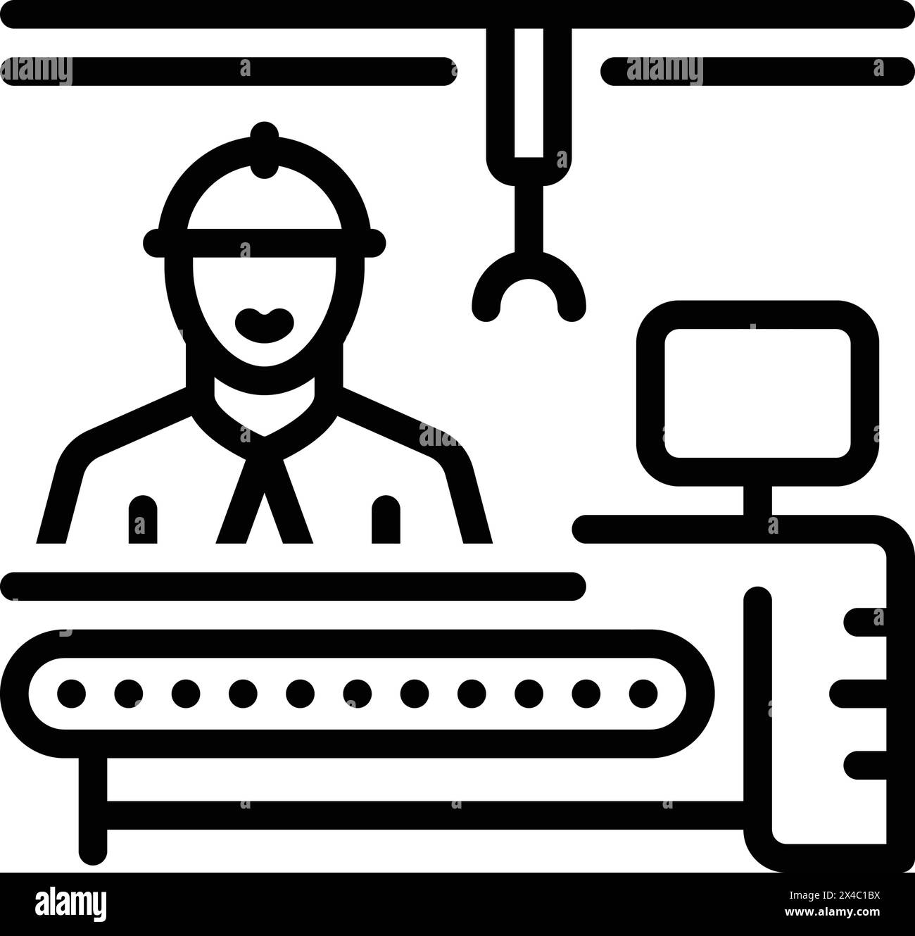 Icon for operator, manipulator Stock Vector Image & Art - Alamy