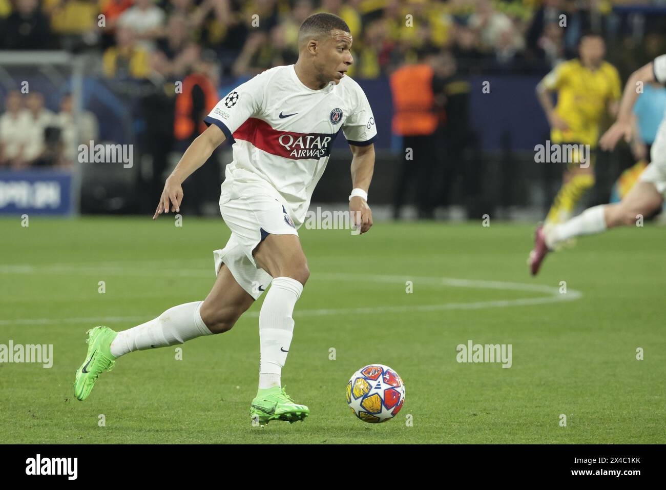 Kylian Mbappe of PSG during the UEFA Champions League, Semi-finals, 1st ...