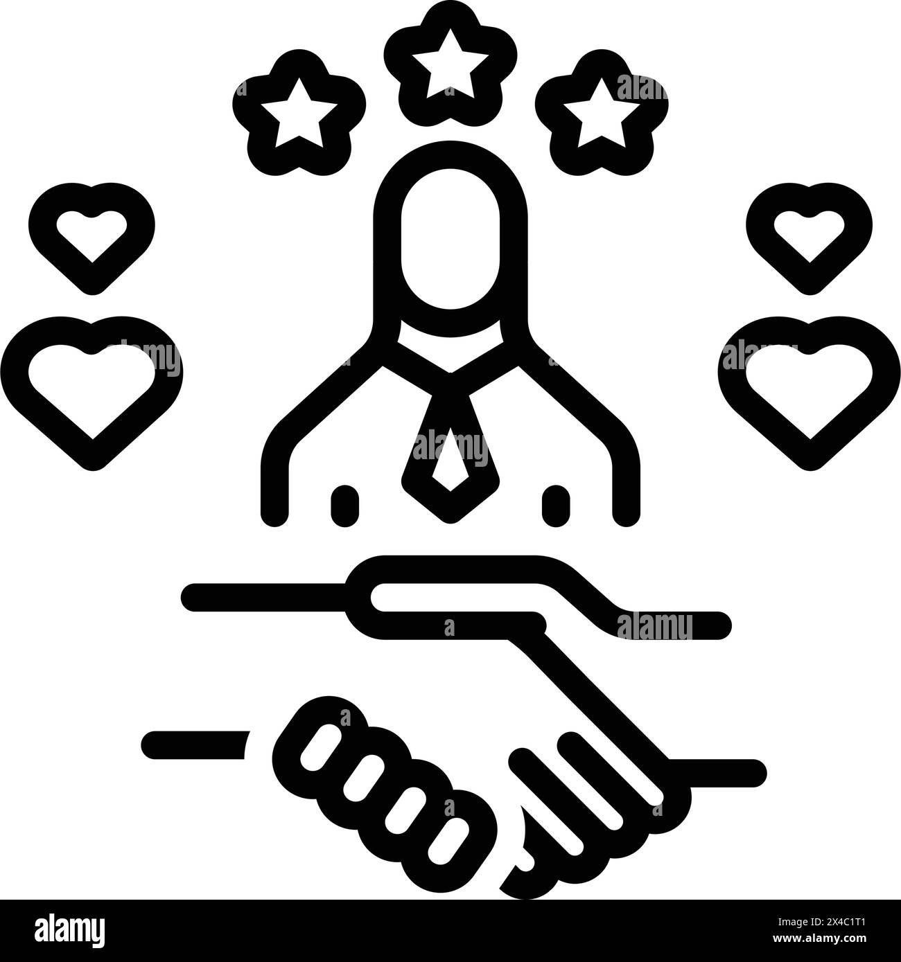 Icon for loyal customer, loyal Stock Vector Image & Art - Alamy