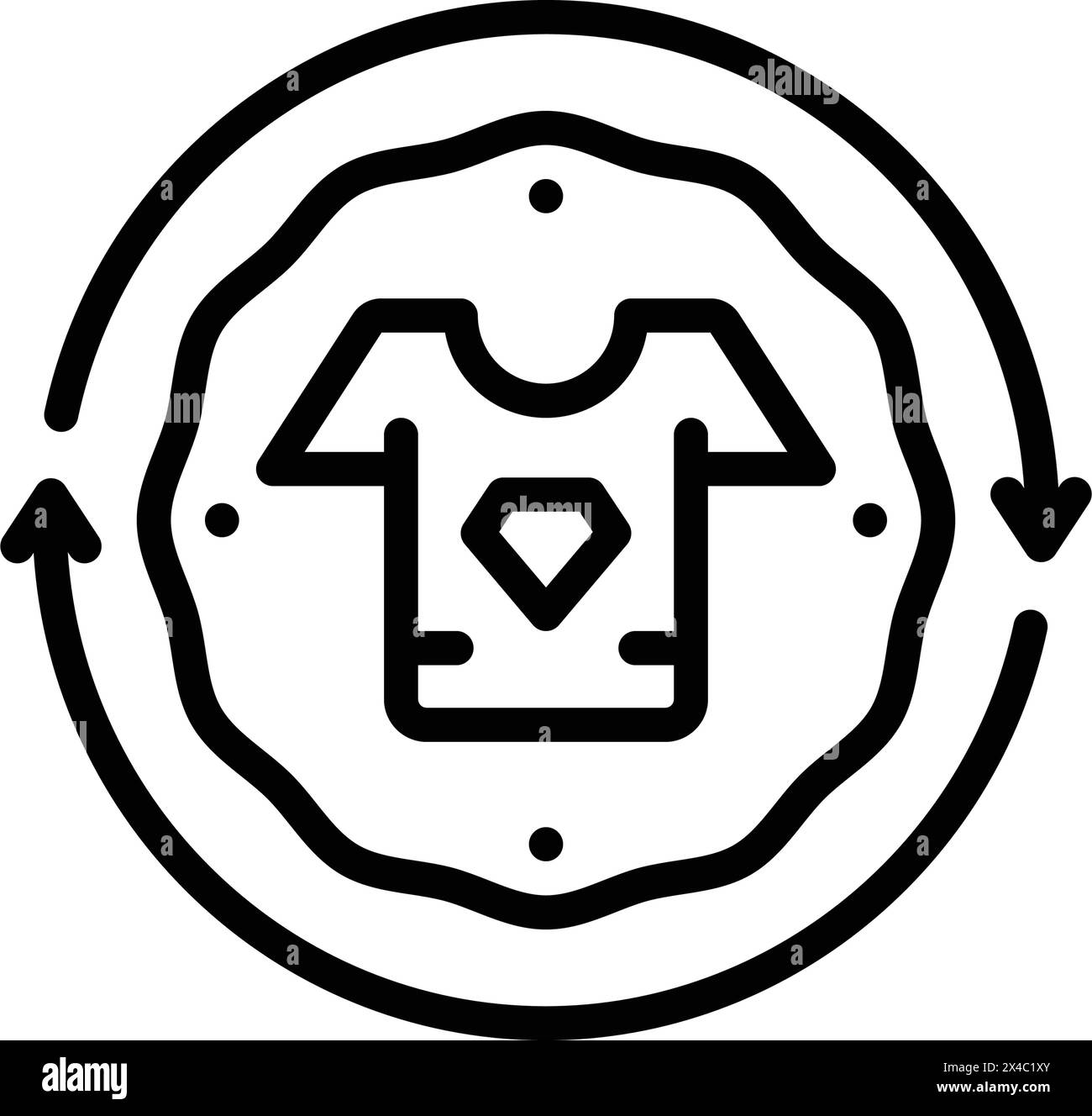 Icon for rebranding, garment Stock Vector Image & Art - Alamy