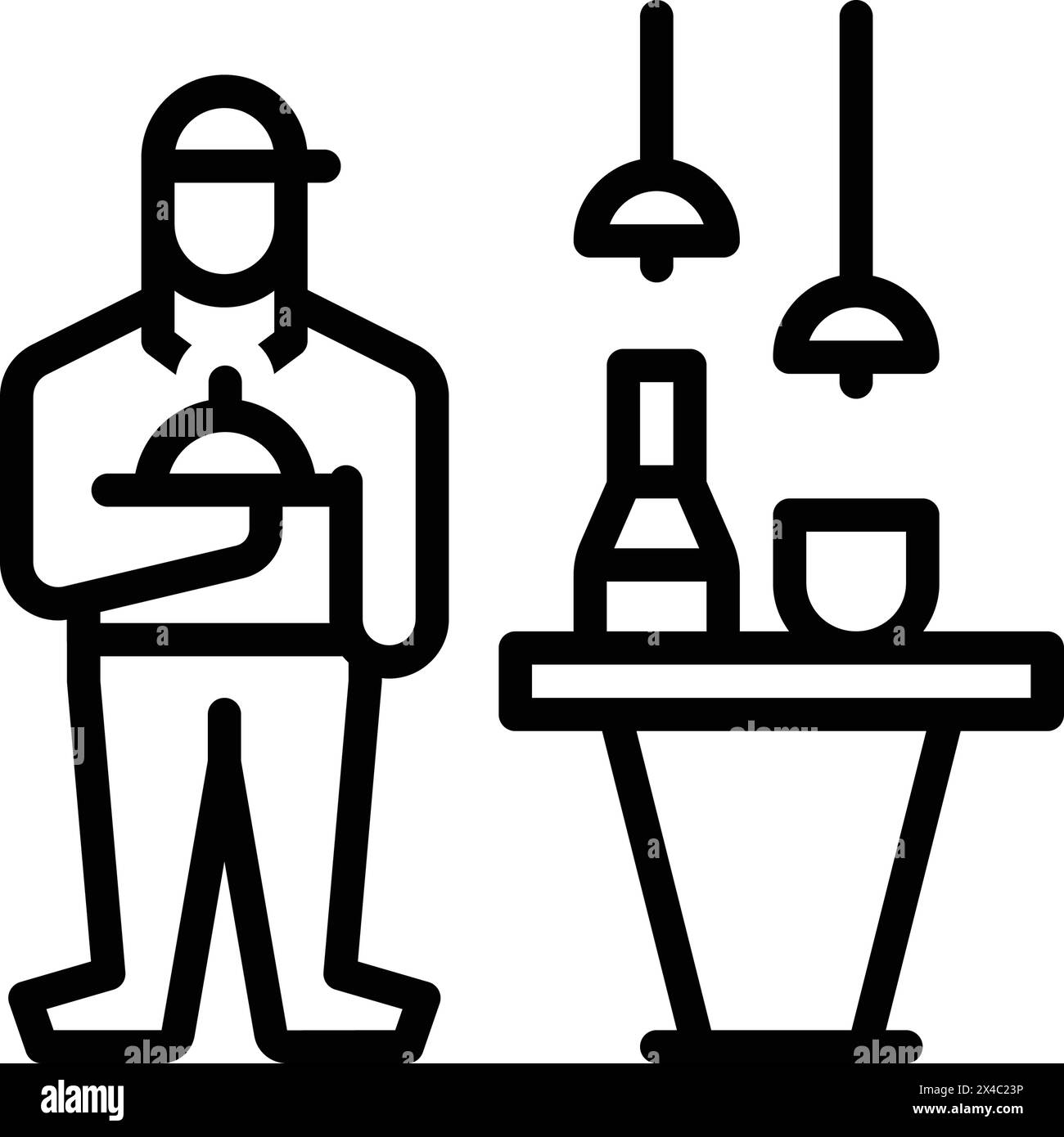 Menial Stock Vector Images - Alamy