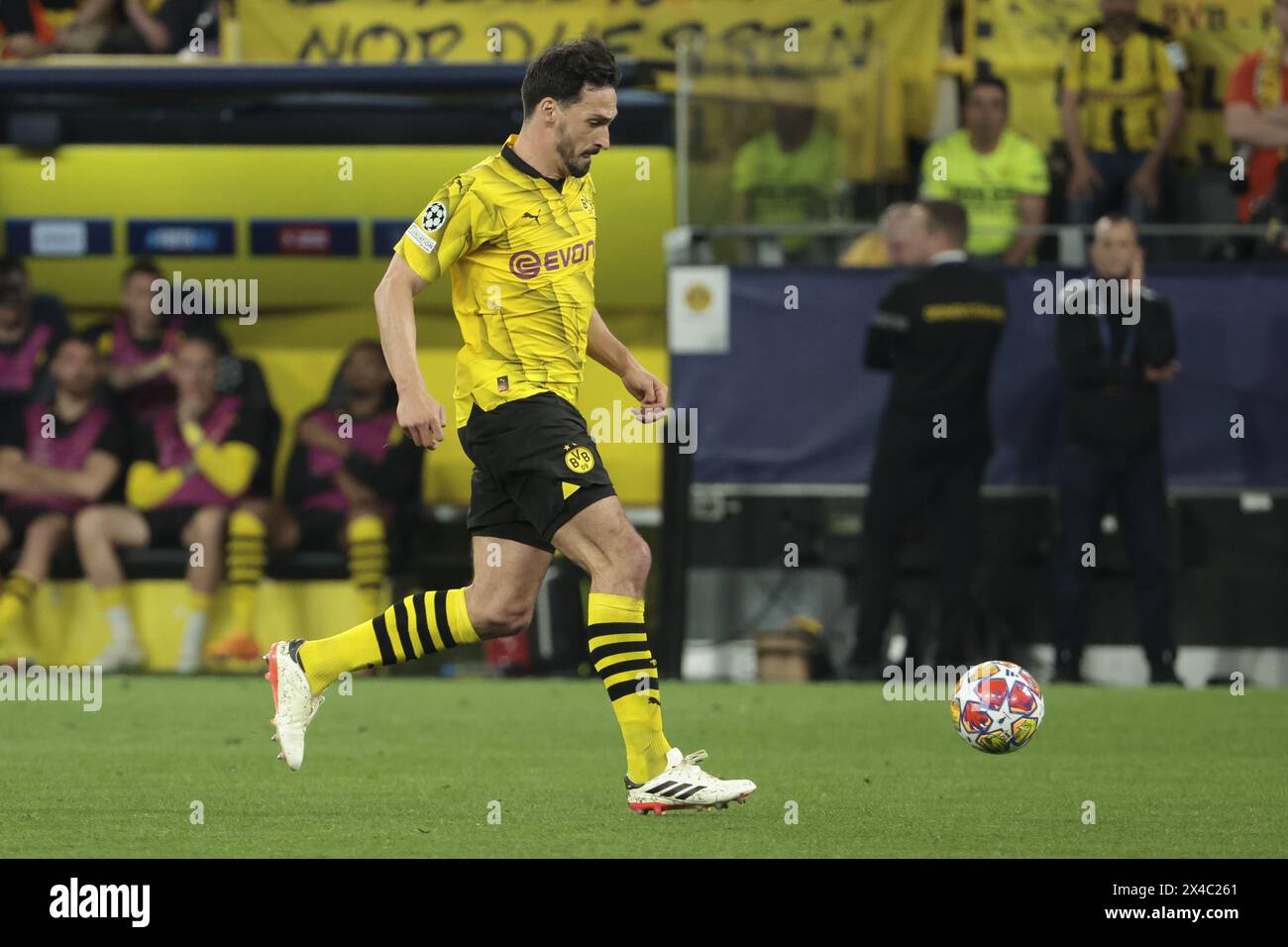 Mats Hummels of Dortmund during the UEFA Champions League, Semi-finals ...