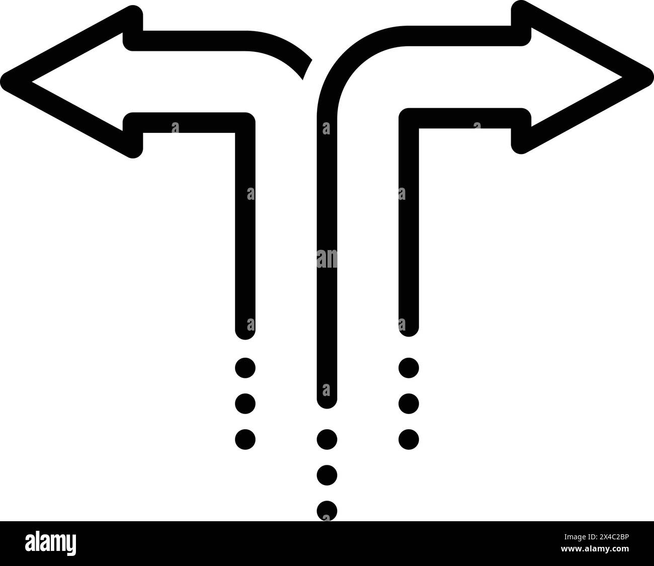 Two way Stock Vector Images - Alamy