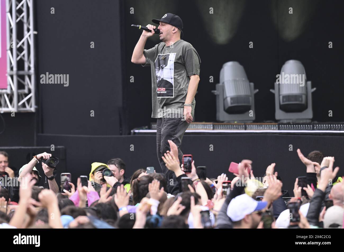 For Veleno during the May Day Concert at the Circus Maximus 2024, 1 May ...