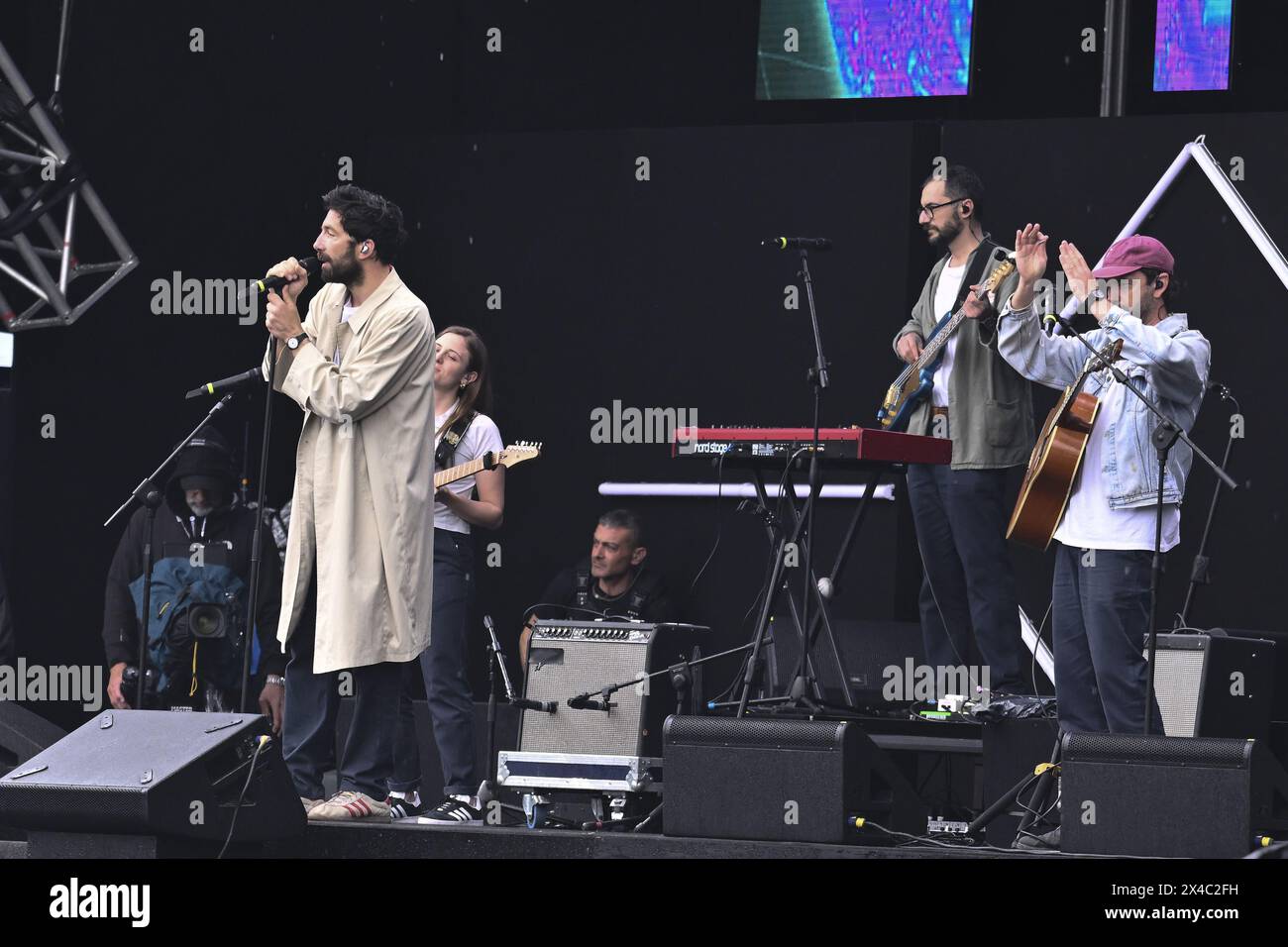Ex Otago during the May Day Concert at the Circus Maximus 2024, 1 May ...