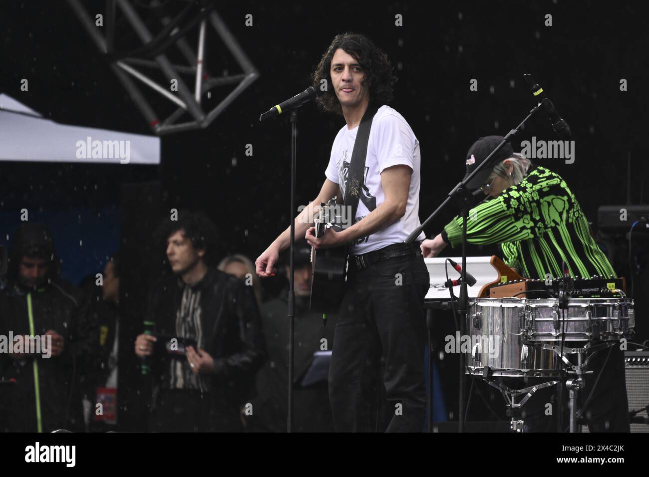 Motta during the May Day Concert at the Circus Maximus 2024, 1 May 2024 ...