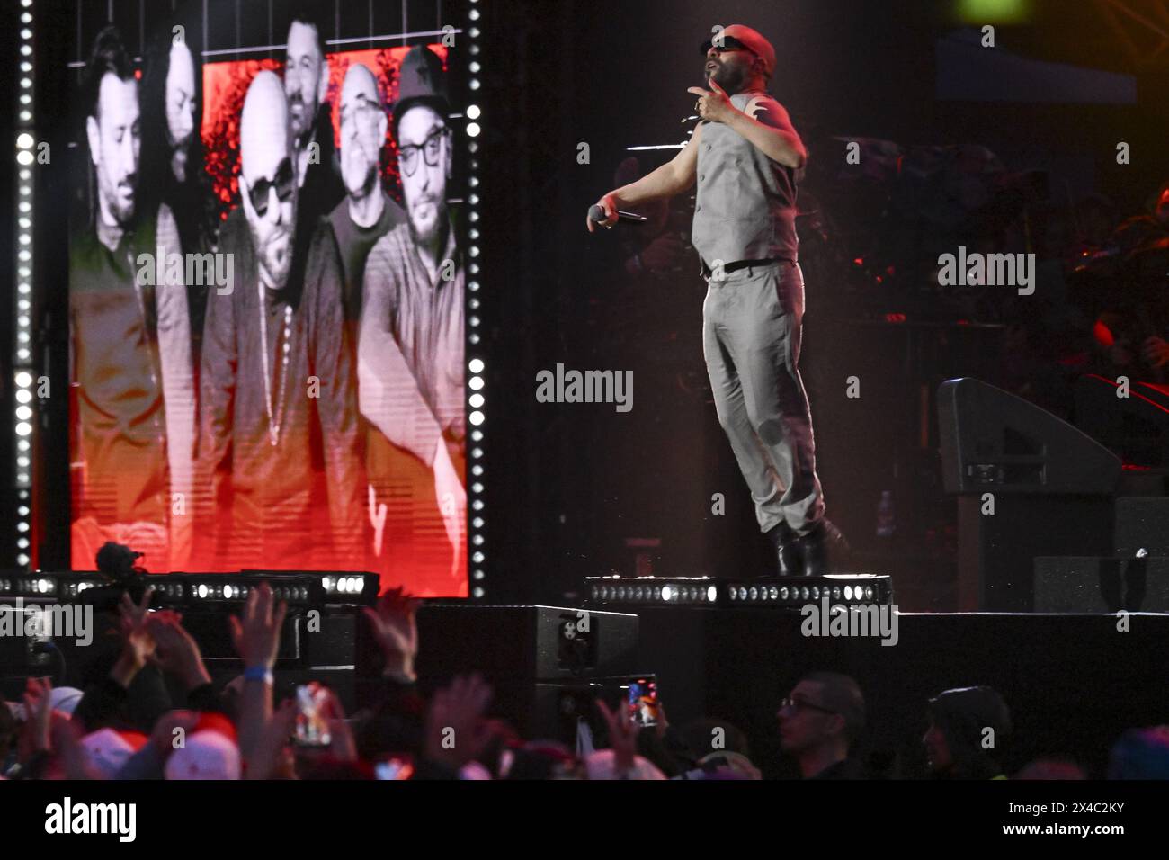 Negramaro during the May Day Concert at the Circus Maximus 2024, 1 May ...