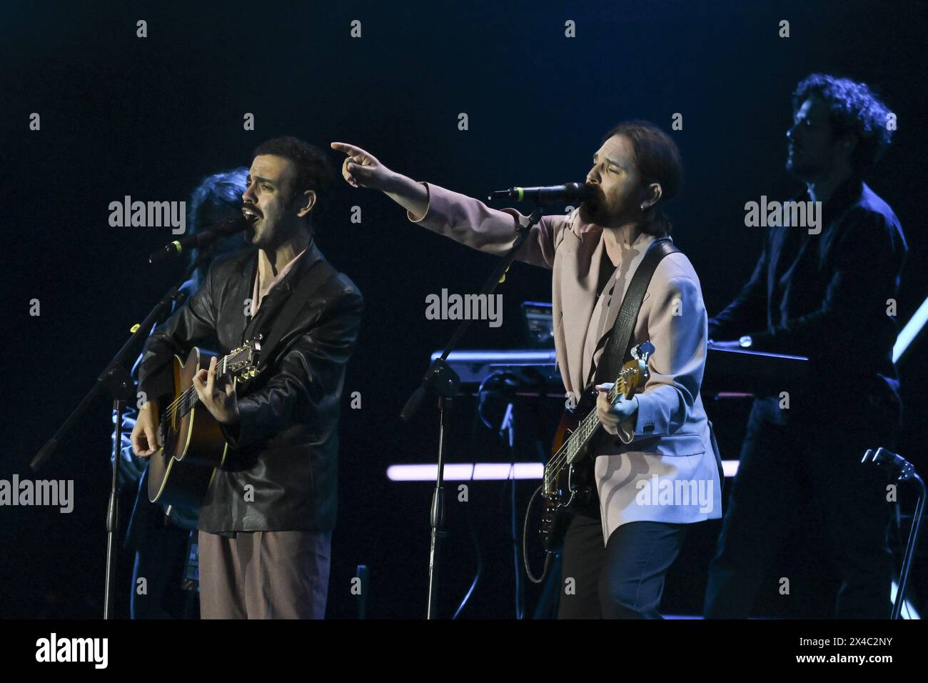 Colapesce Dimartino during the May Day Concert at the Circus Maximus ...