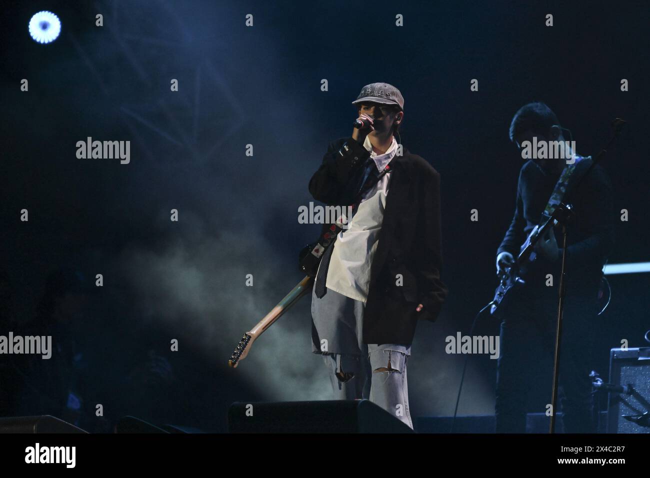 Ariete during the May Day Concert at the Circus Maximus 2024, 1 May ...