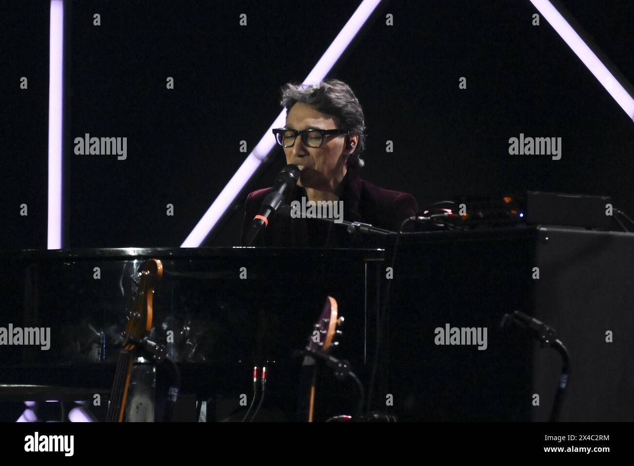 Massini Jannacci during the May Day Concert at the Circus Maximus 2024 ...