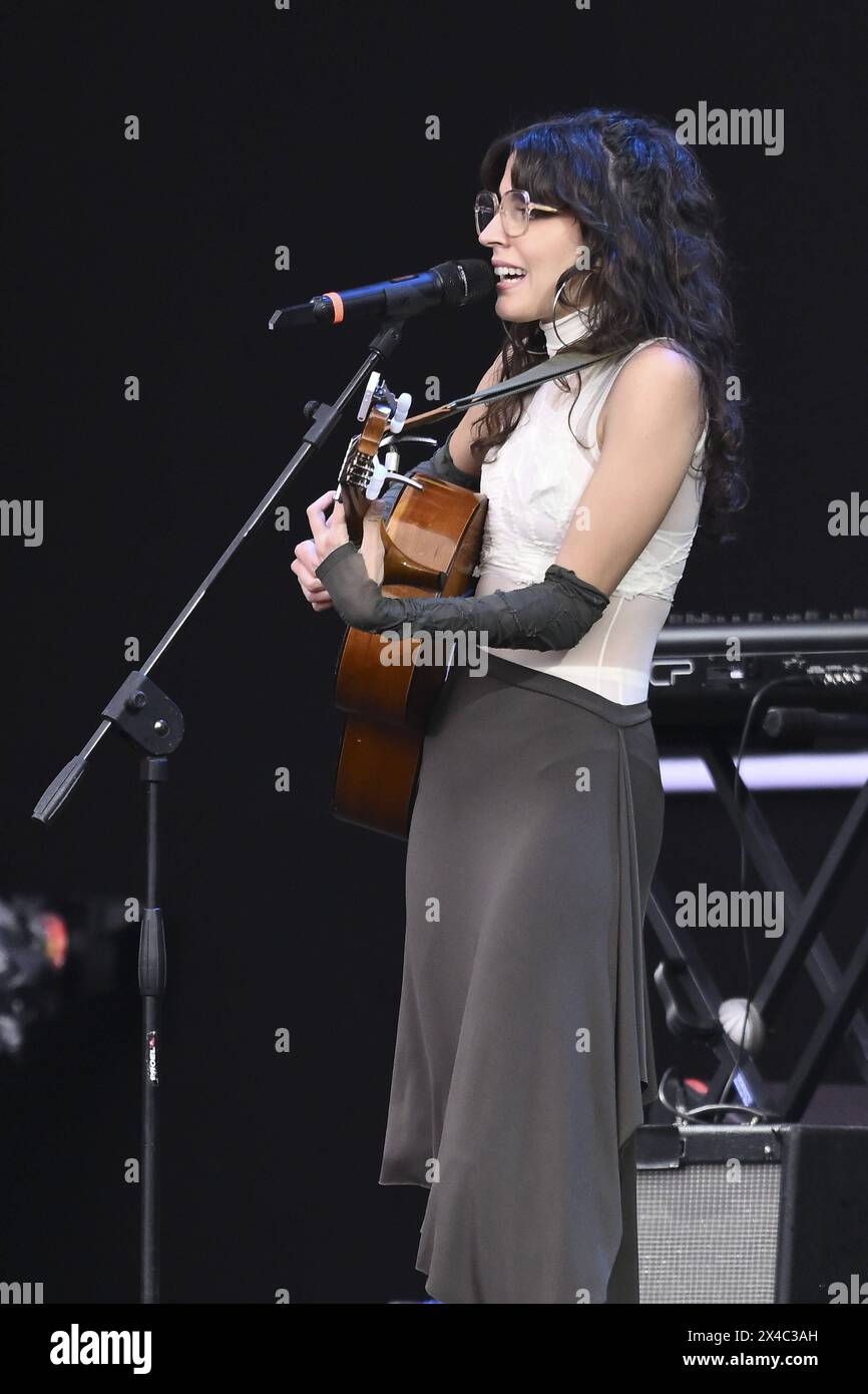 Music Concert - Concerto del Primo Maggio a Roma Anna Castiglia during ...
