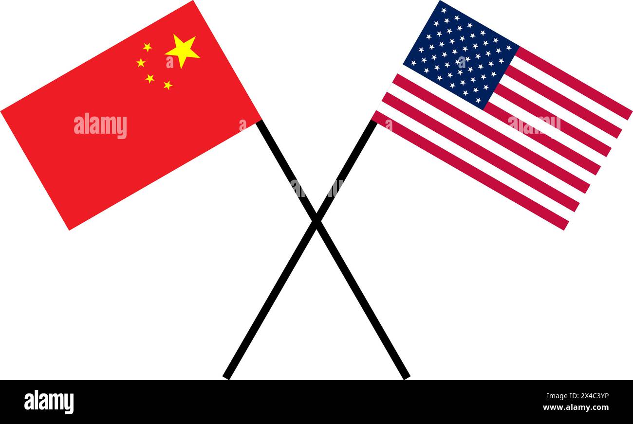 Chinese flags Stock Vector Images - Alamy