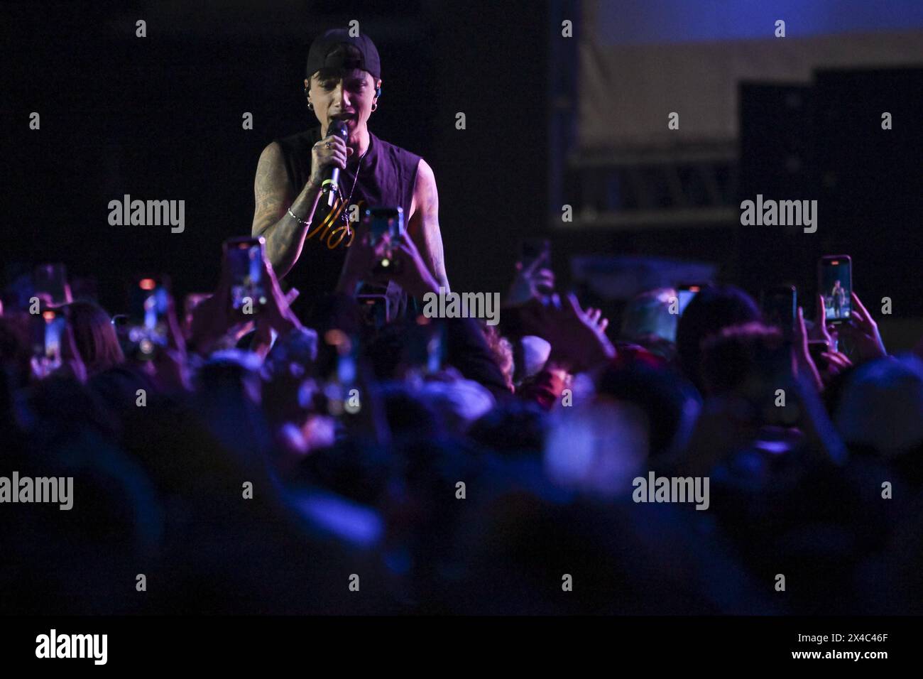 Music Concert - Concerto del Primo Maggio a Roma Ultimo during the May ...