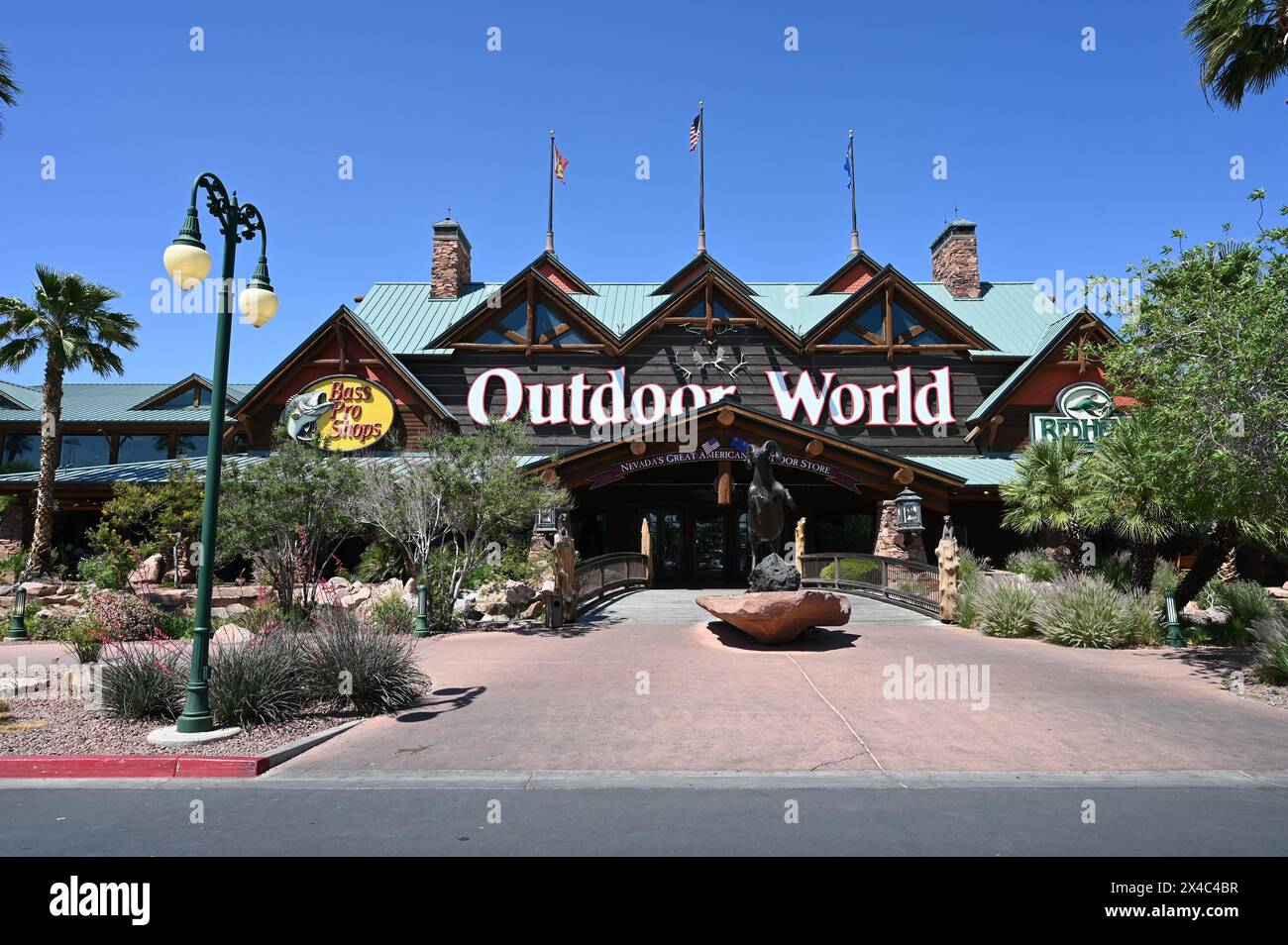 Bass Pro Shops Outdoor World in Las Vegas Stock Photo - Alamy