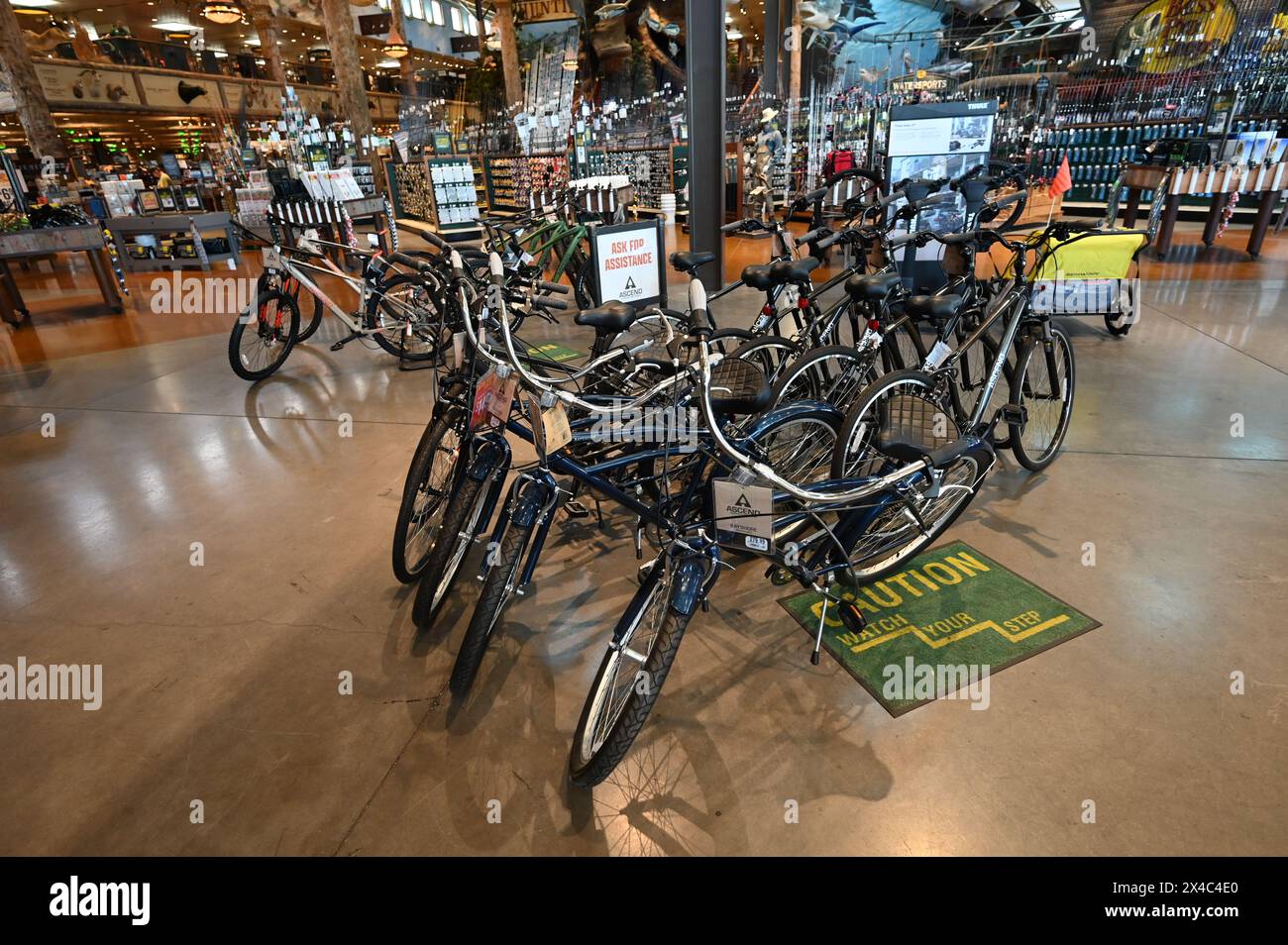 Bass Pro Shops Outdoor World in Las Vegas Stock Photo - Alamy