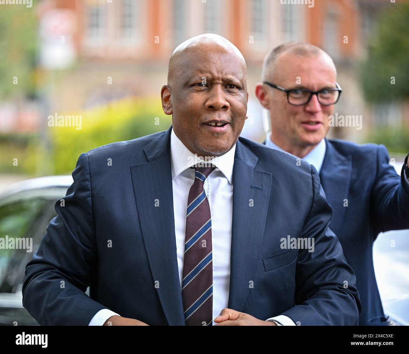 King Letsie III of Lesotho arrives at the House of Lords London UK ...