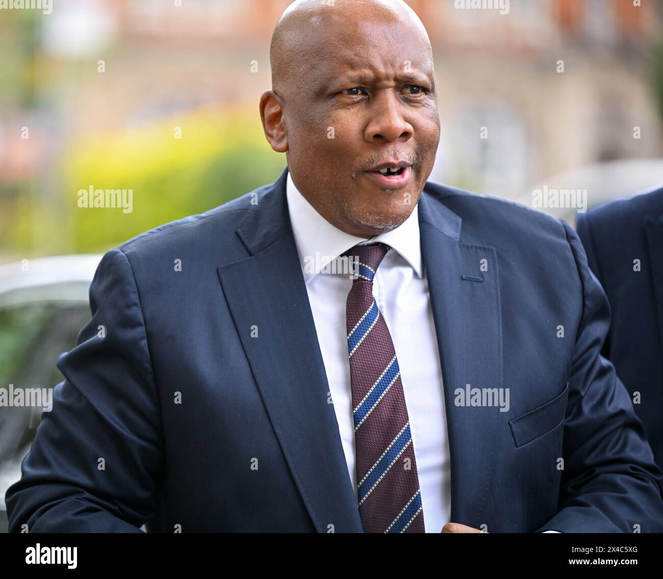 King Letsie III of Lesotho arrives at the House of Lords London UK ...