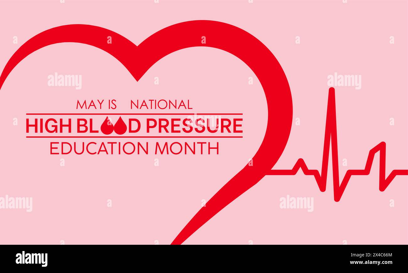 High blood pressure poster Stock Vector Images - Alamy