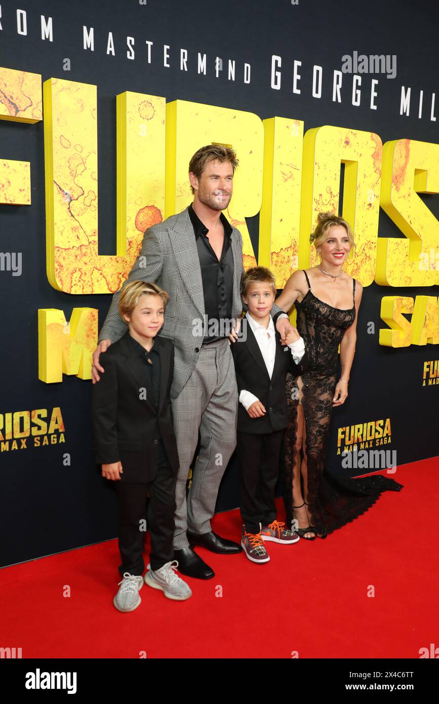 Sydney, Australia. 2nd May 2024. Chris Hemsworth (Dr Dementus), Elsa ...