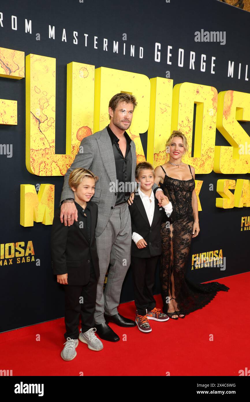 Sydney, Australia. 2nd May 2024. Chris Hemsworth (Dr Dementus), Elsa ...