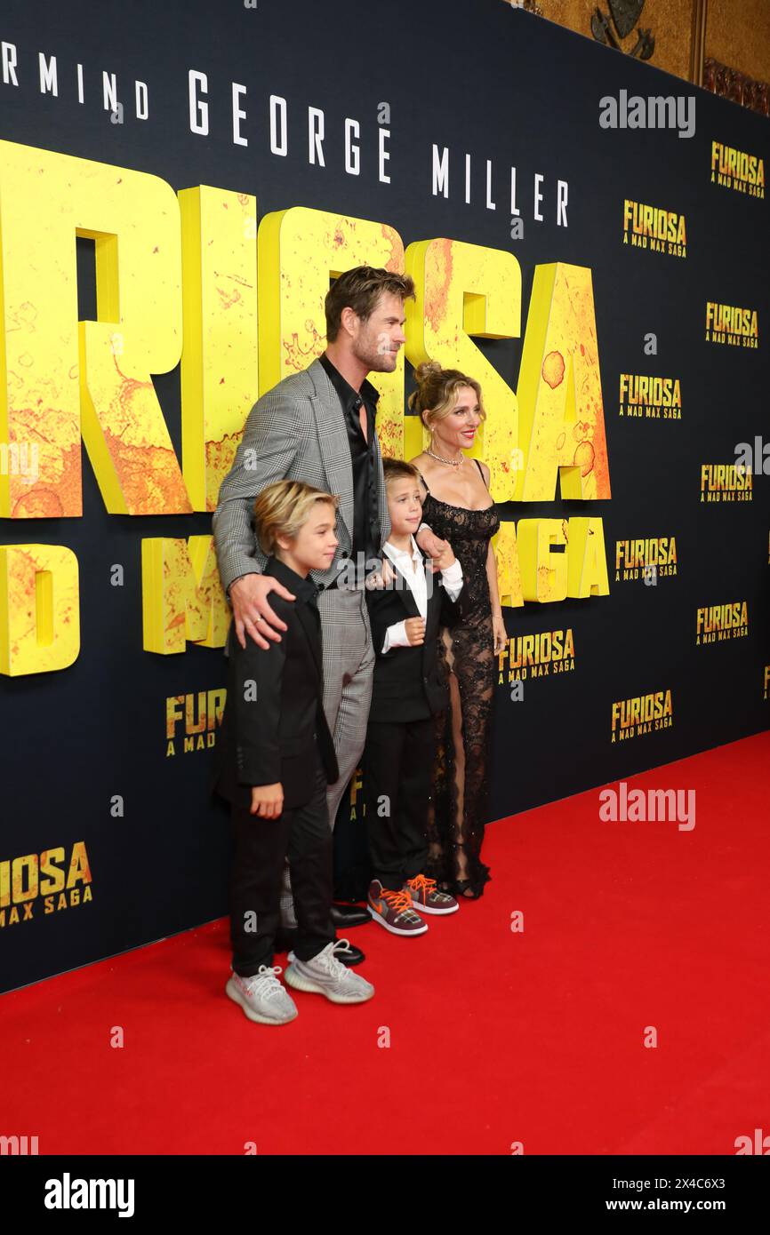 Sydney, Australia. 2nd May 2024. Chris Hemsworth (Dr Dementus), Elsa ...