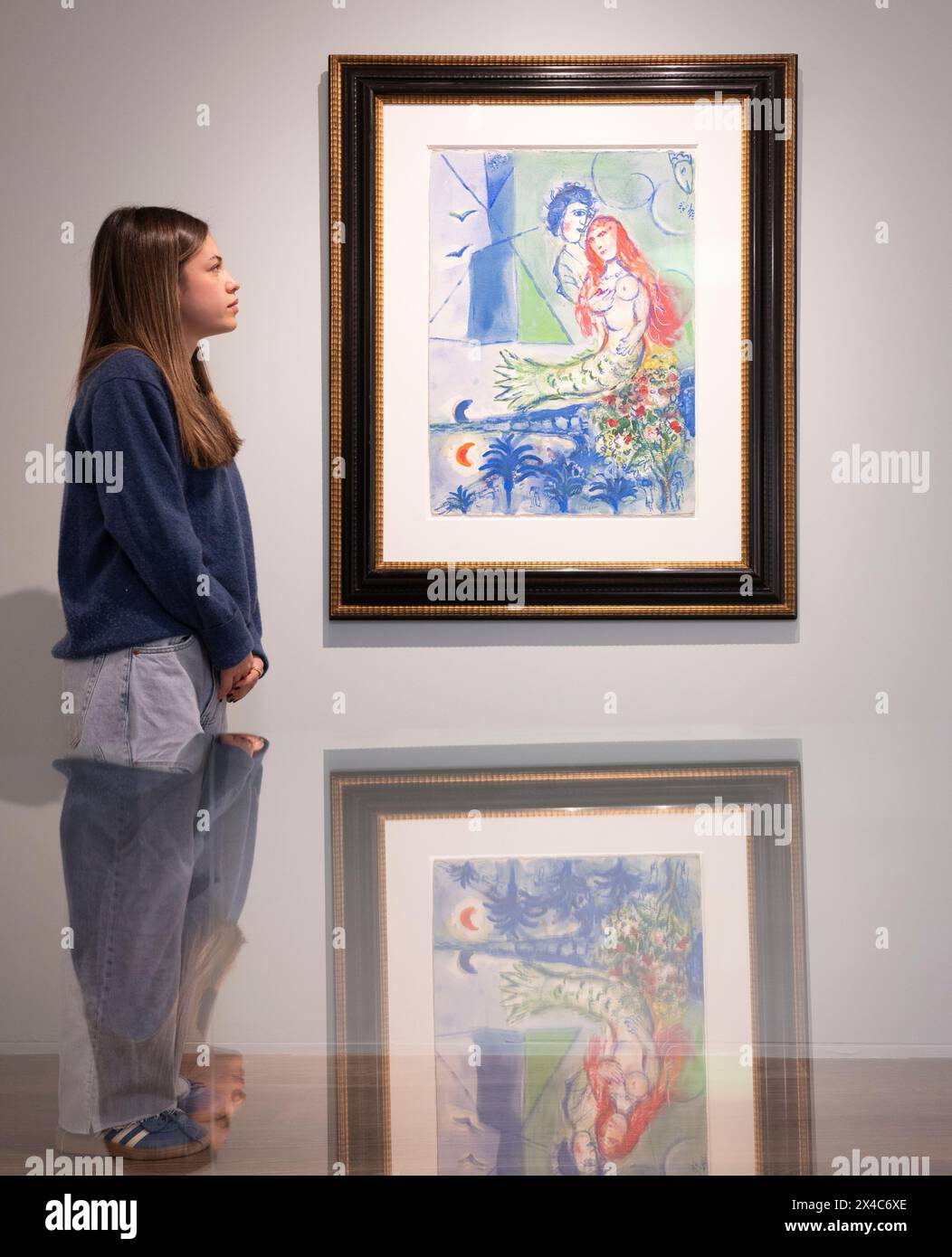 Shapero Modern, London, UK. 2nd May, 2024. Running from 2 May-15 June, Chagall: Love, Visions ...