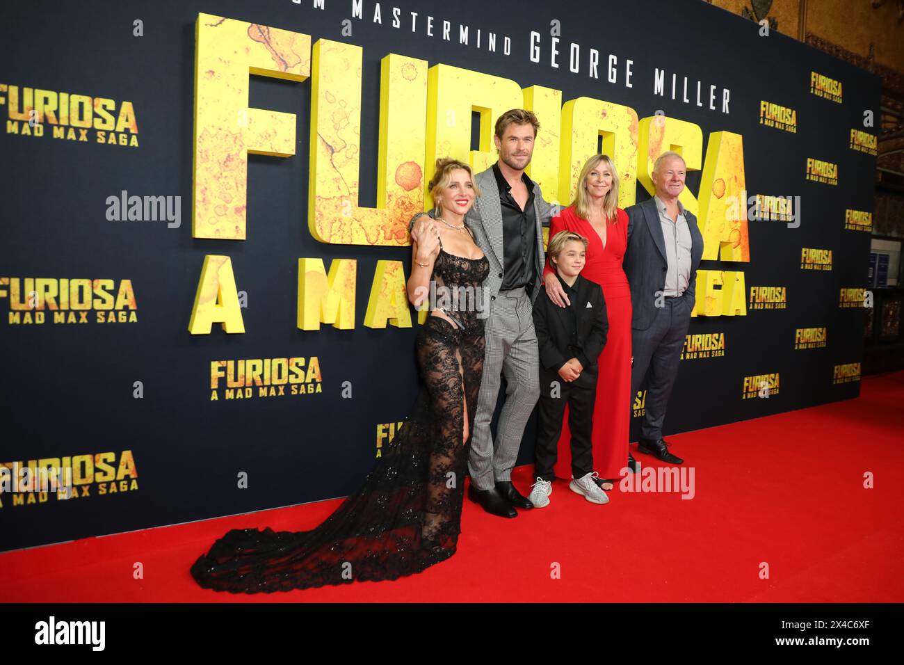 Sydney, Australia. 2nd May 2024. L-R: Elsa Pataky (Cast), Chris ...