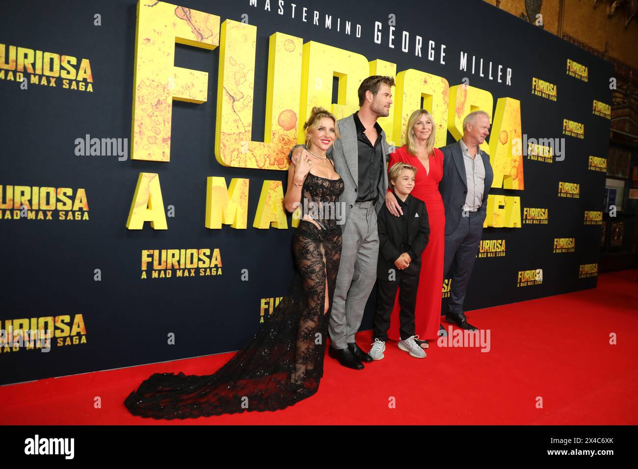 Sydney, Australia. 2nd May 2024. L-R: Elsa Pataky (Cast), Chris ...